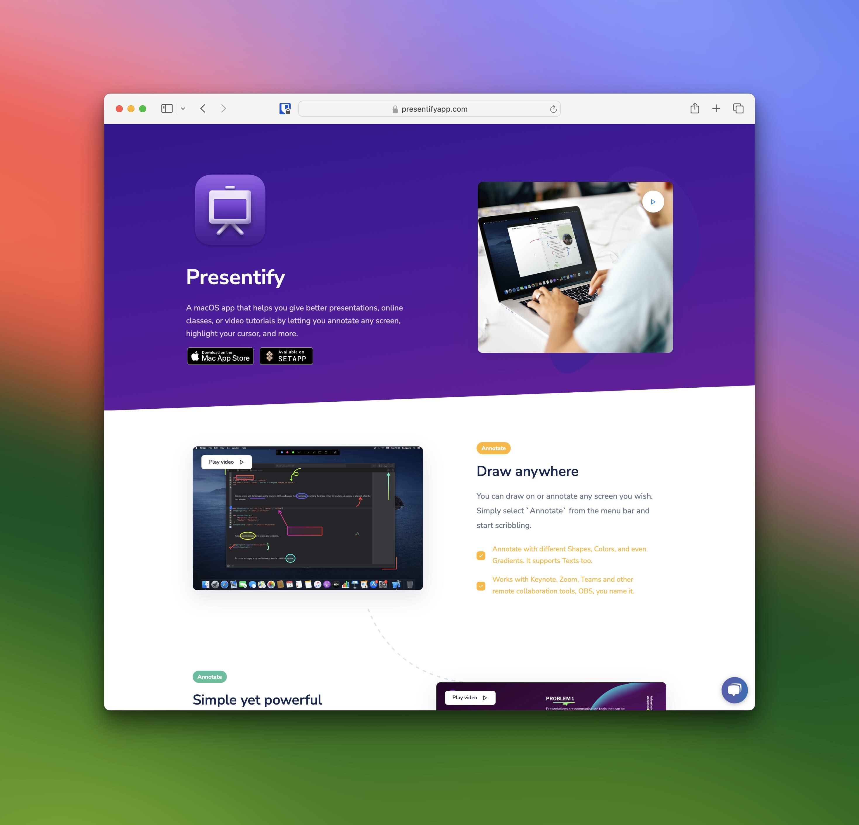 Presentify - Project - Softal